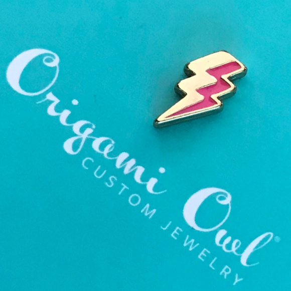 Origami Owl | Jewelry | 5 For 9 Origami Owl Goldpink Lightning Bolt 2i ...